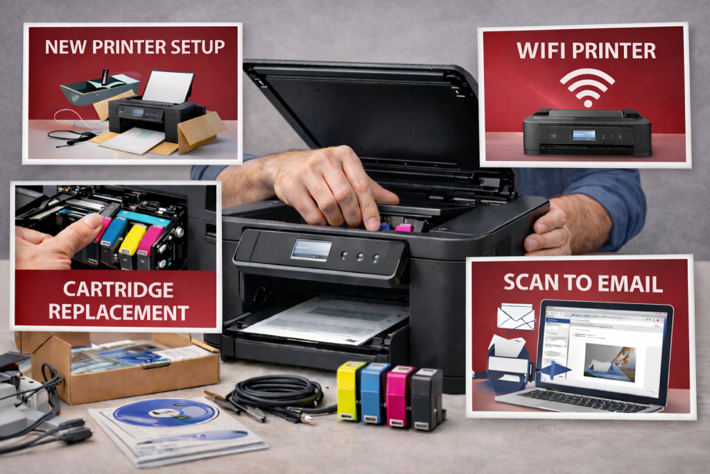 Printer Setup Sydney | WiFi Printer & Troubleshooting Services